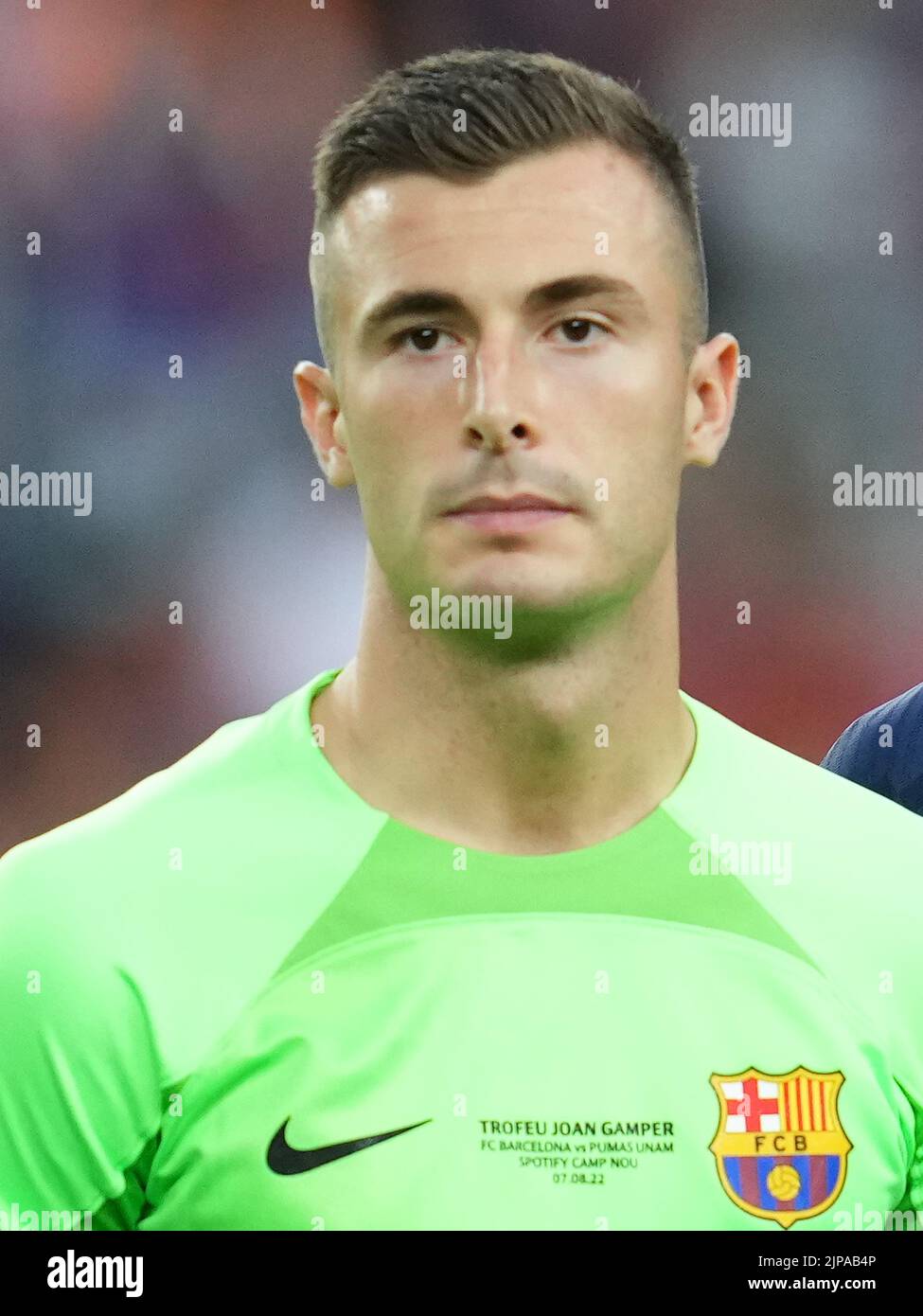 Iñaki Pena of FC Barcelona during the Joan Gamper trophy match between ...