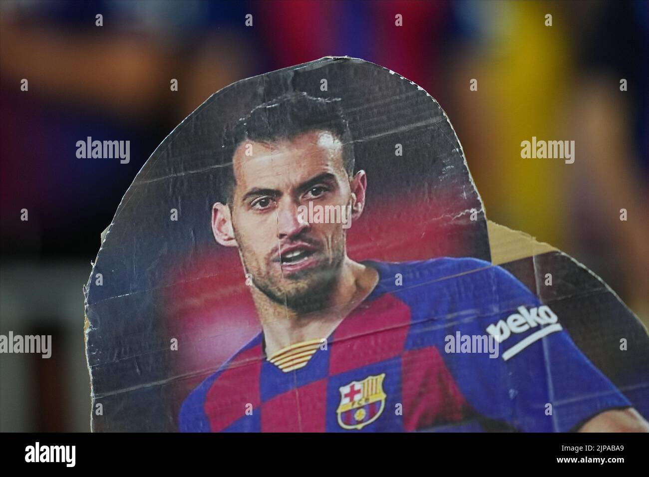 Sergio Busquets display during the Joan Gamper trophy match between FC ...