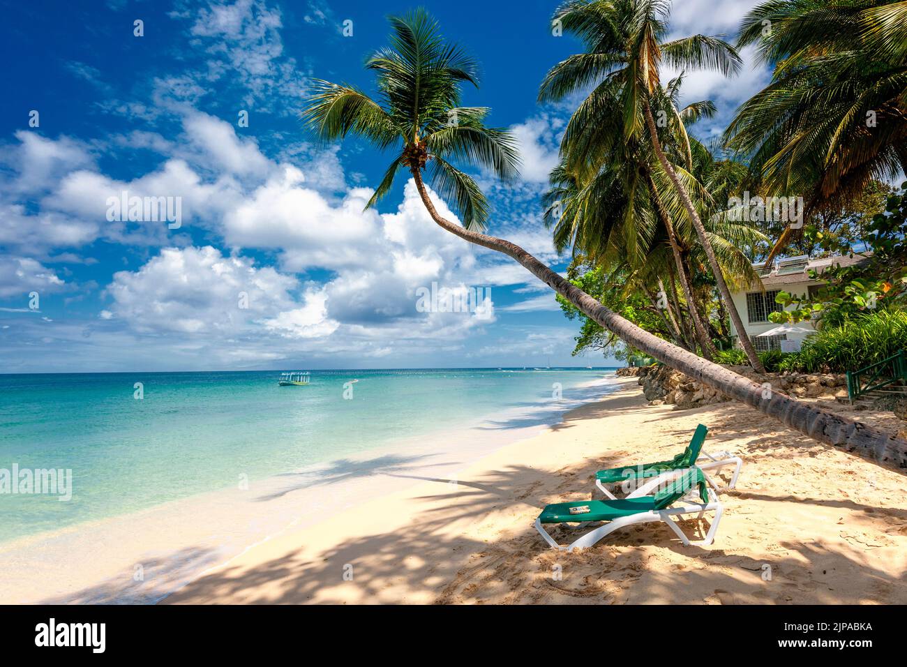 Beach of Holetown, St. Thomas Perish, Barbados ,Caribbean Stock Photo ...