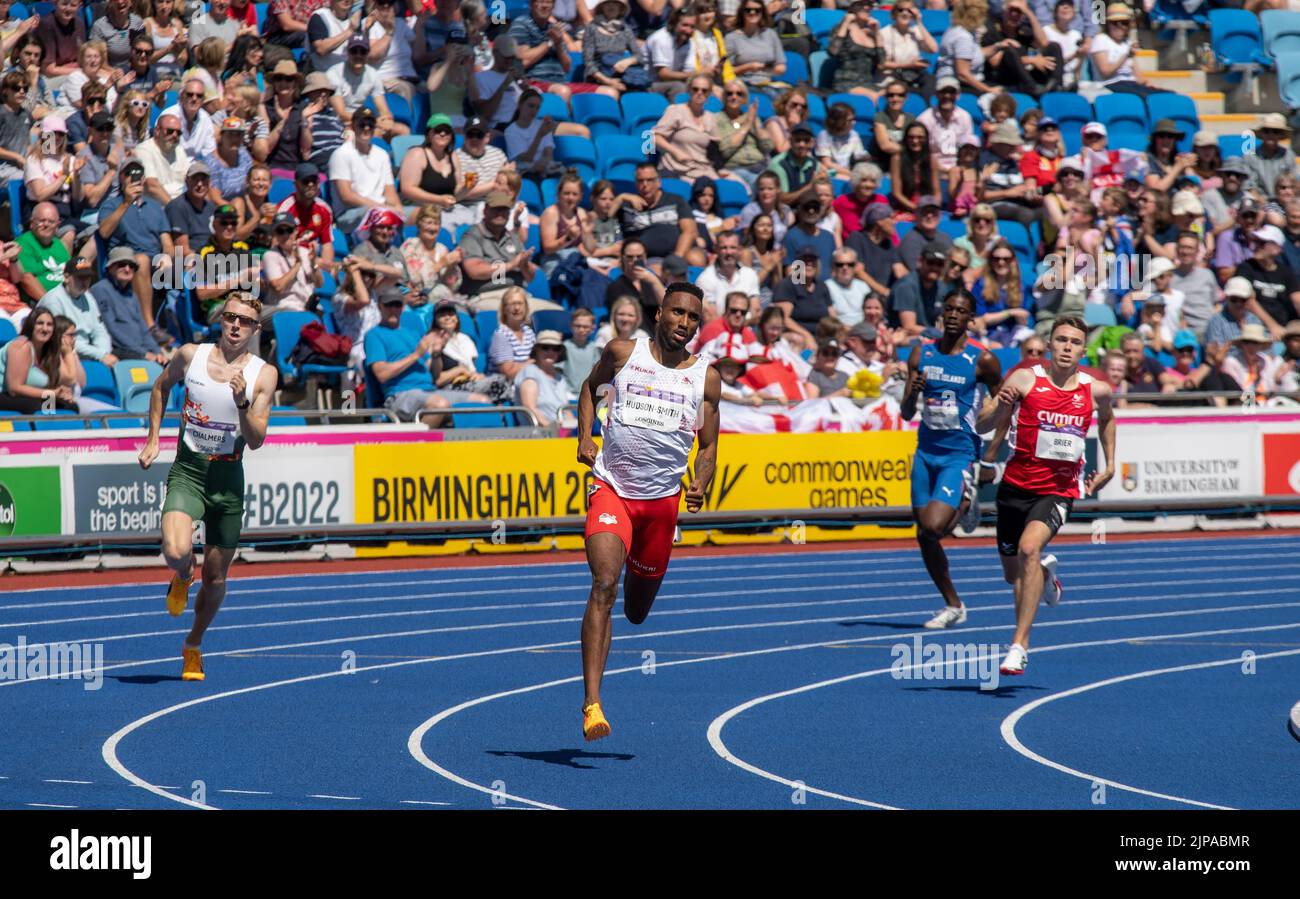 Matthew Hudson-Smith of England competing in the men's 400m heats at ...