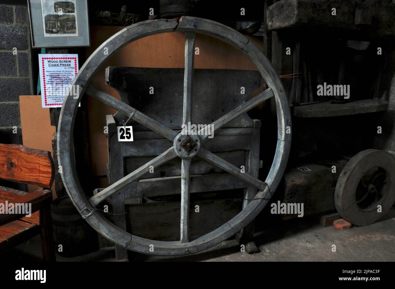 Wooden flywheel hi-res stock photography and images - Alamy