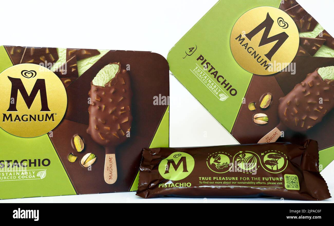 Magnum packaging hi-res stock photography and images - Alamy