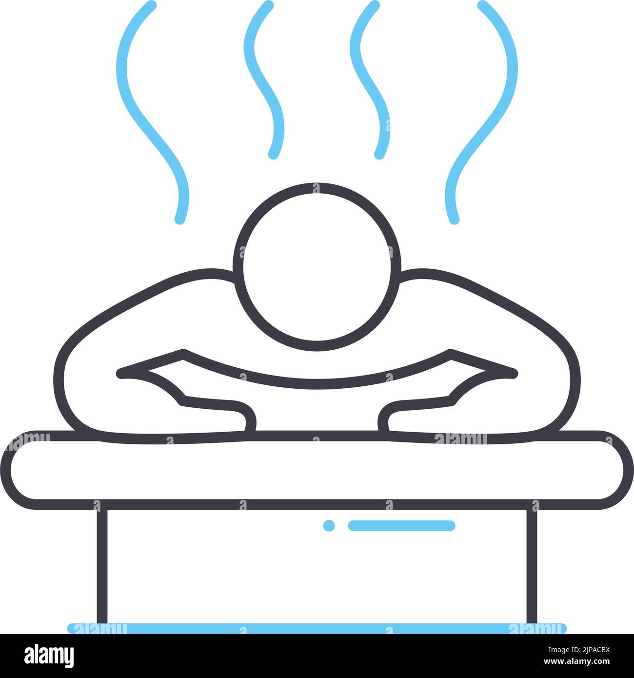 Massage sign Stock Vector Images - Alamy