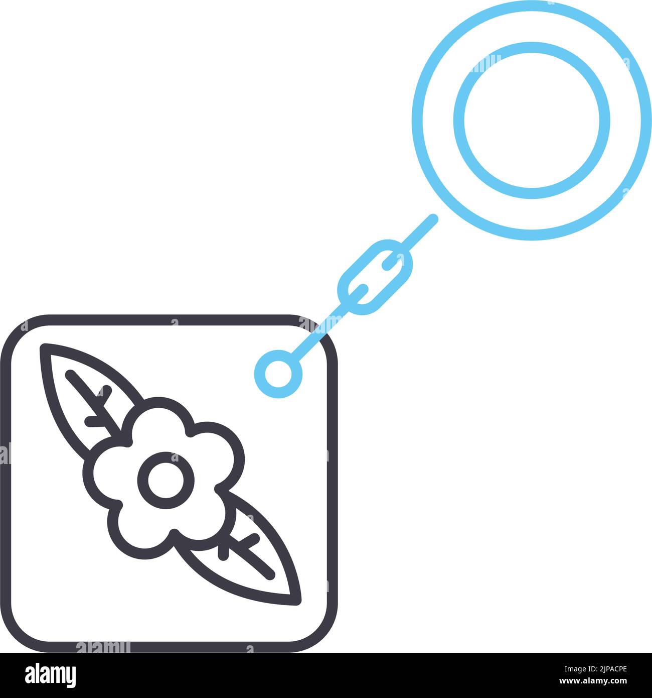 souvenir line icon, outline symbol, vector illustration, concept sign ...