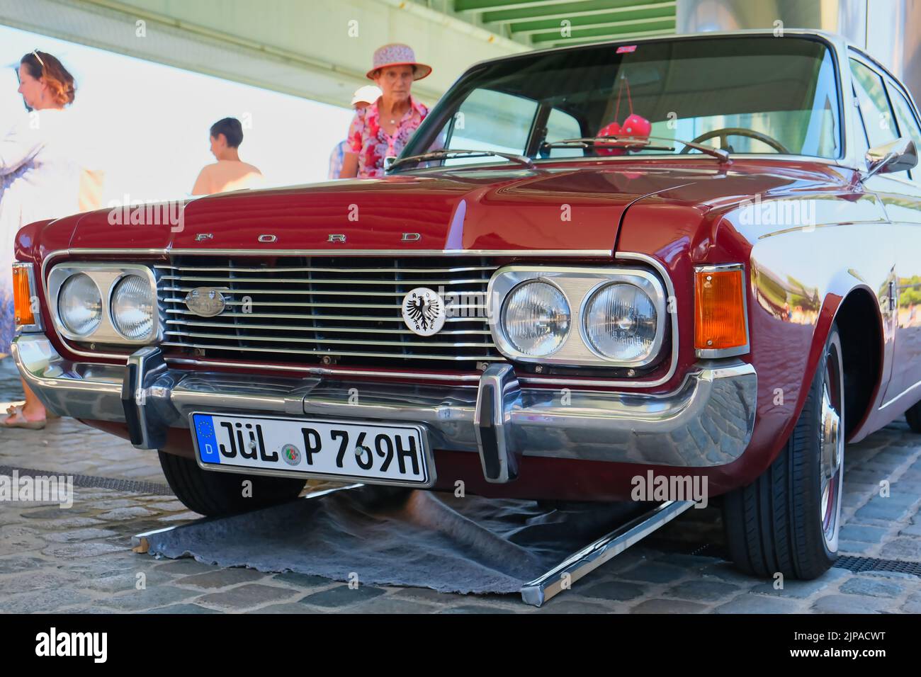 Ford 20m 2000s P7 from the sixties at the oldtimer show in Cologne ...