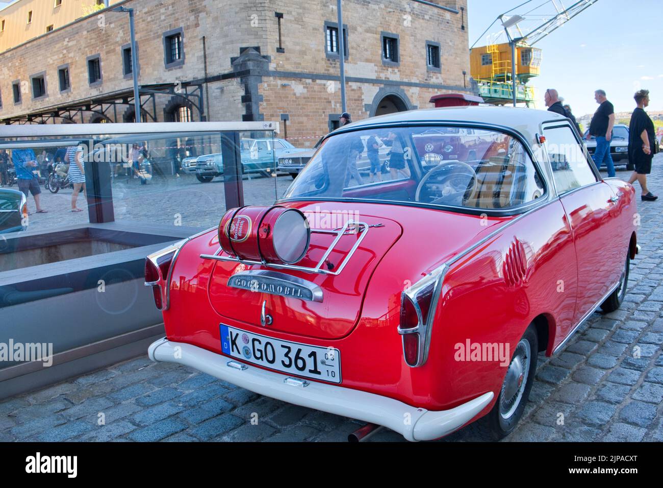 Goggomobil coupe TS 250 from the sixties at the classic car show in ...