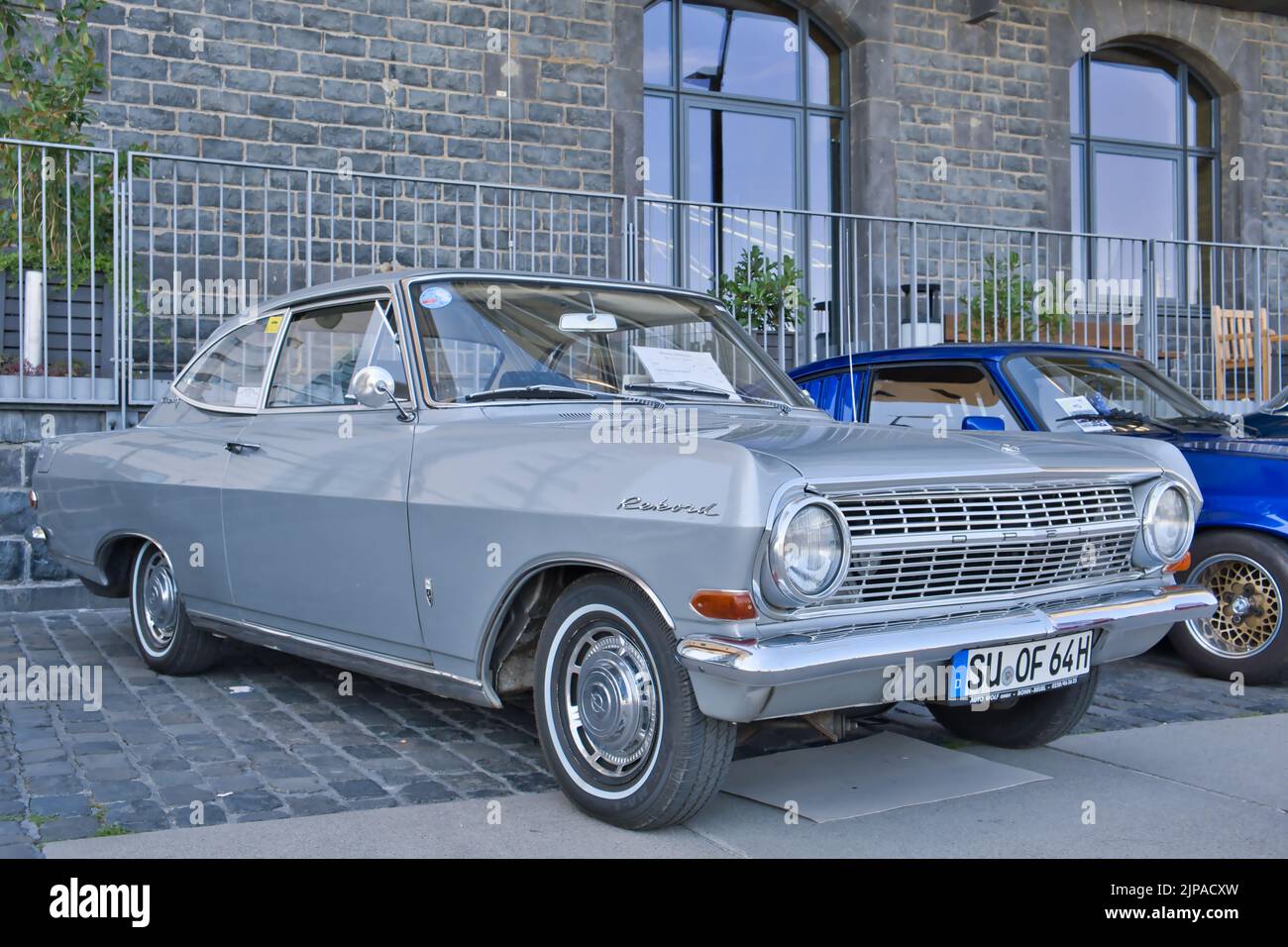 Opel Rekord A coupe from the sixties at the oldtimer exhibition in ...