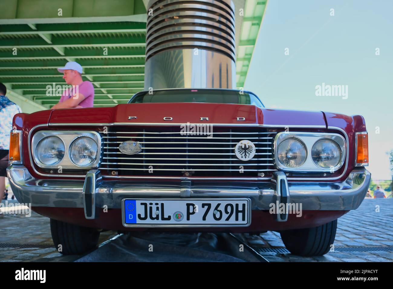 Ford 20m 2000s P7 from the sixties at the classic car show in Cologne ...