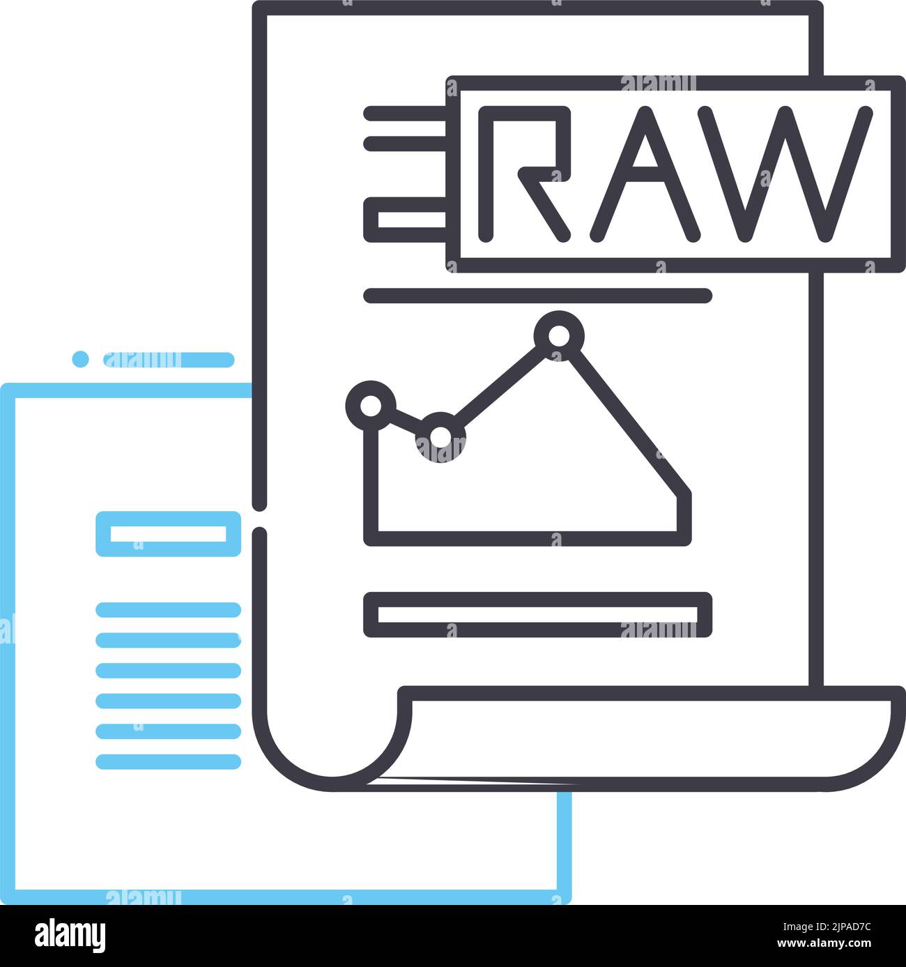 Raw info Stock Vector Images - Alamy