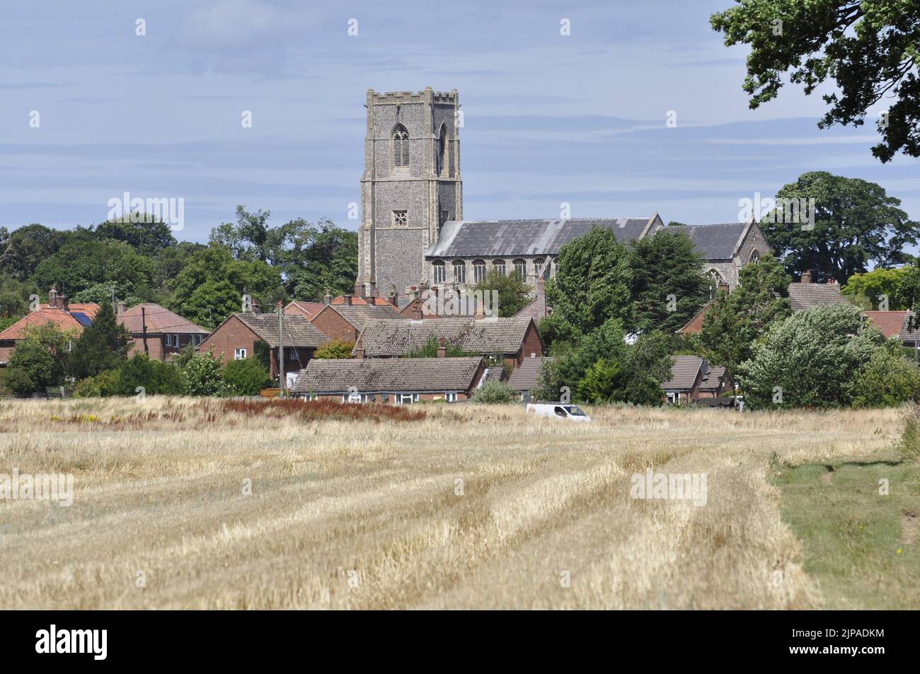 St Mary church, Worstead, Norfolk, England, UK Stock Photo - Alamy