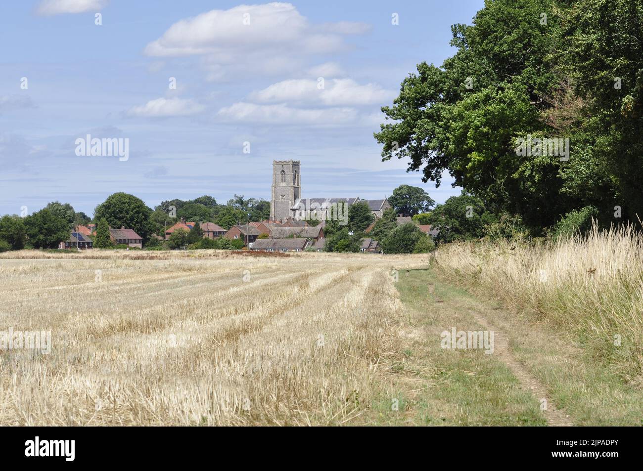 St Mary church, Worstead, Norfolk, England, UK Stock Photo - Alamy