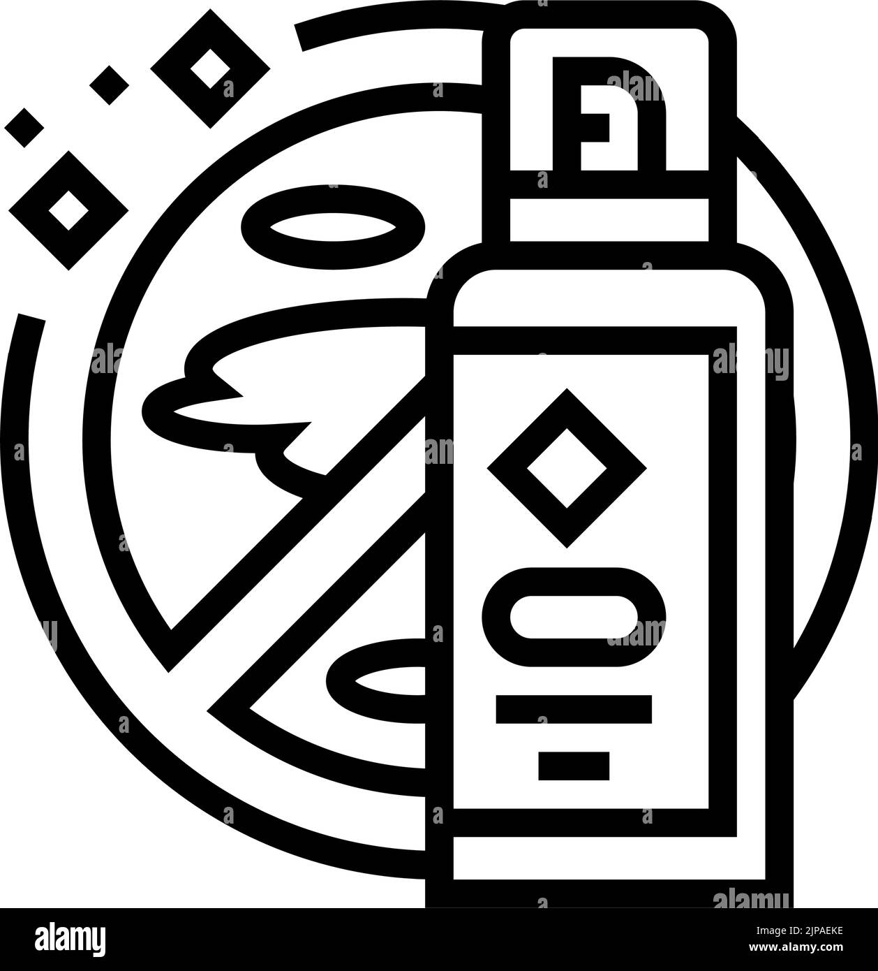 fat cleaner detergent line icon vector illustration Stock Vector Image ...