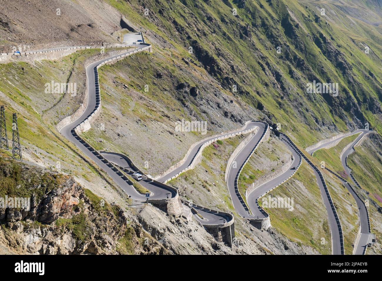 Italy, Trentino Alto Adige, Stelvio pass Stock Photo - Alamy