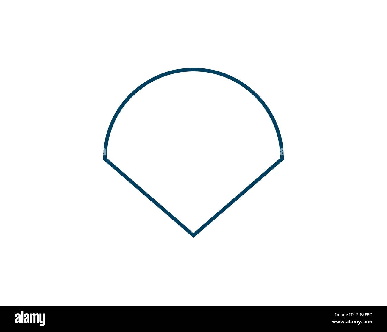 Baseball Home Plate Vector illustration. Silhouette. Playing. Home base ...