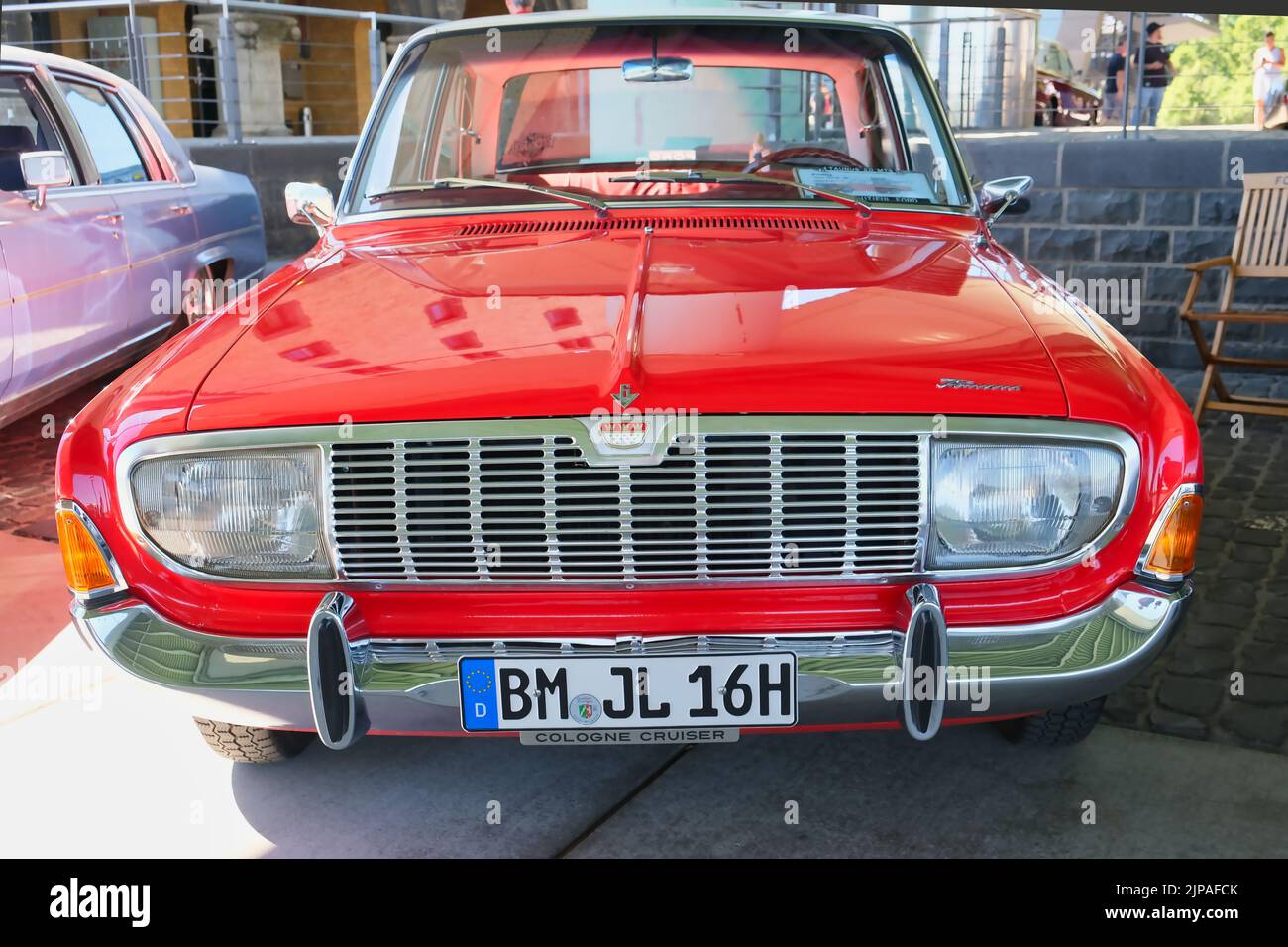 Ford Taunus 20M TS from the sixties at the oldtimer show in Cologne ...