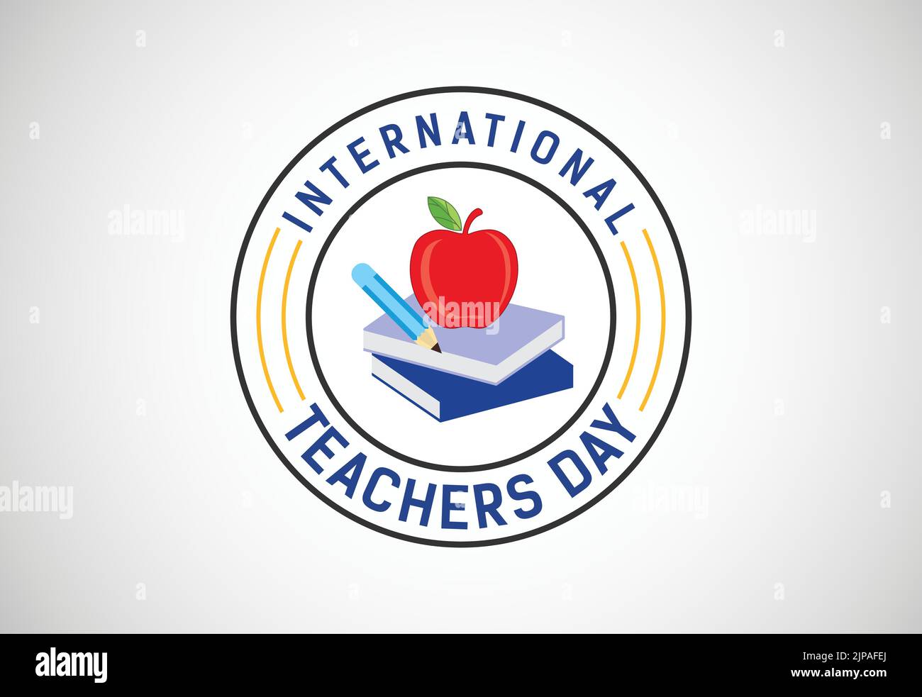 Happy world teachers' day vector illustration for poster, brochure ...