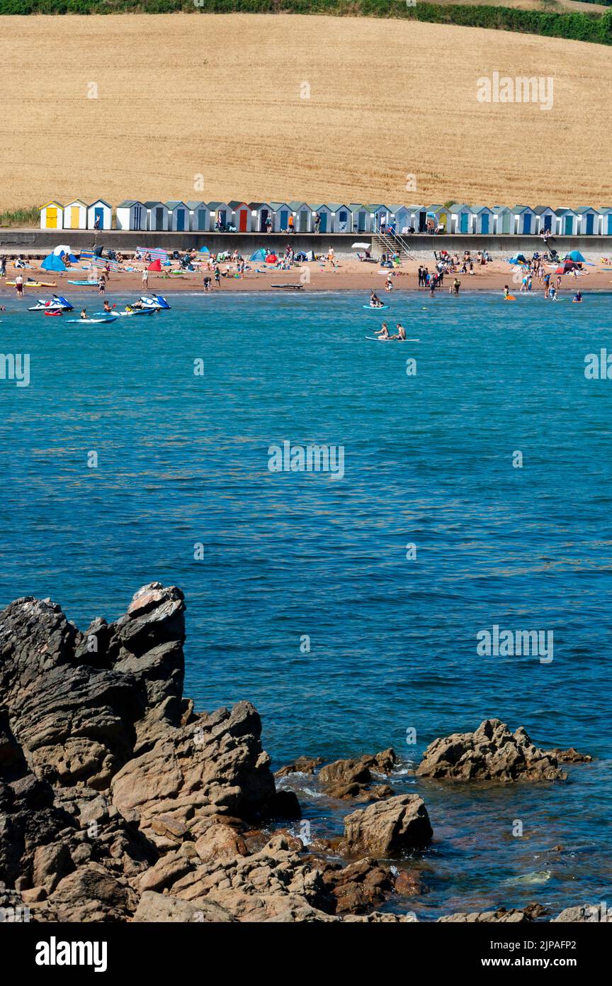 Broadsands Beach, Devon, England, UK, Europe Stock Photo - Alamy