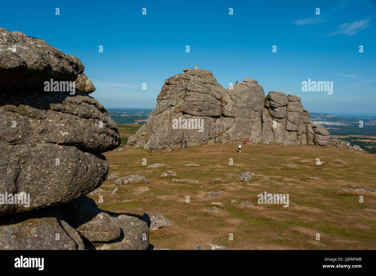 Haytor Rocks, Dartmoor, Devon, Uk Stock Photo - Alamy