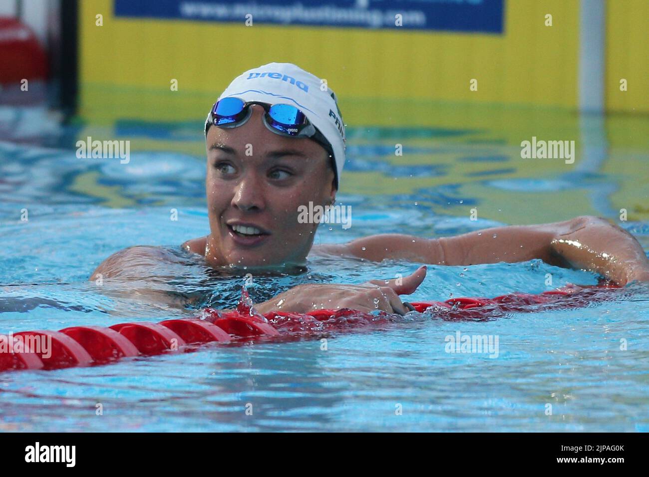 Final women 100m backstroke hi-res stock photography and images - Alamy