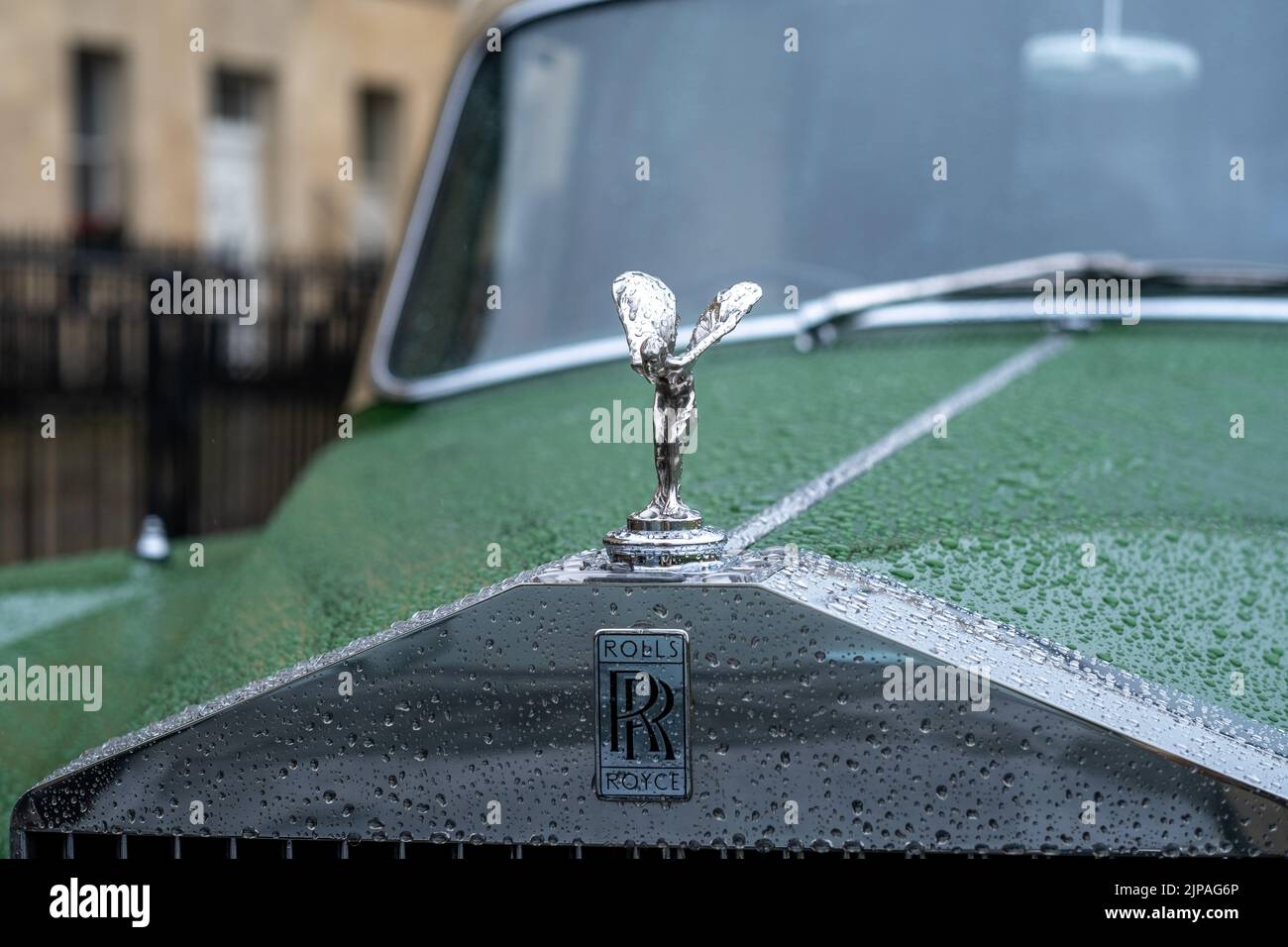 The Rolls-Royce angel, the Spirit of Ecstasy, a bonnet ornament ...