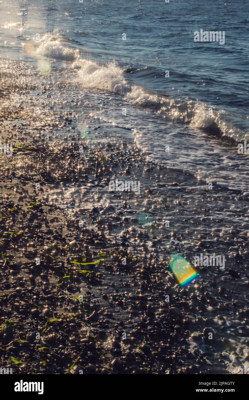 Sparkling waves hi-res stock photography and images - Alamy