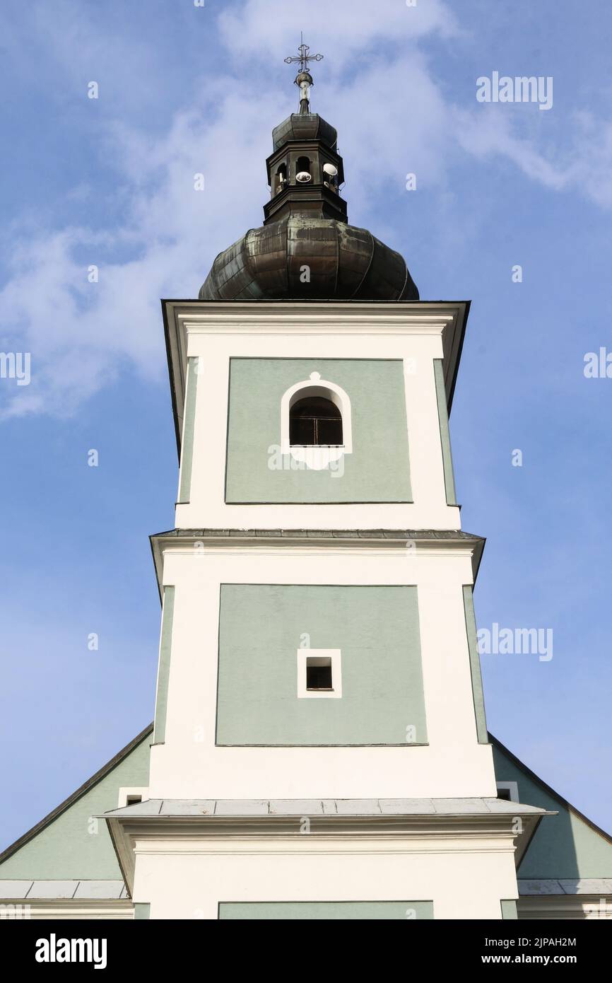 St. Michael the Archangel Church in Liesek, Slovakia Stock Photo - Alamy