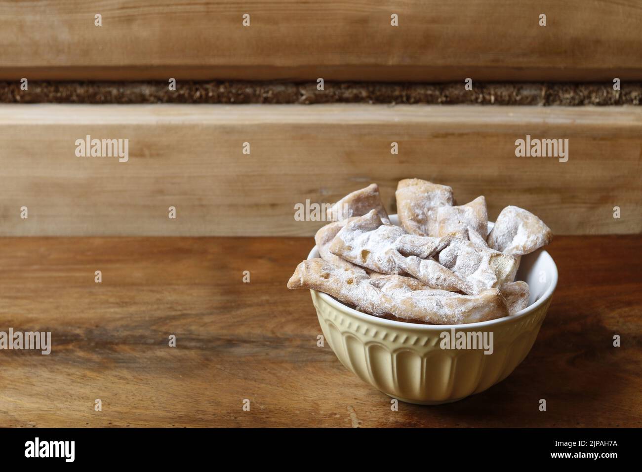Fat Thursday celebration - traditional Angel Wings cookies decorated ...