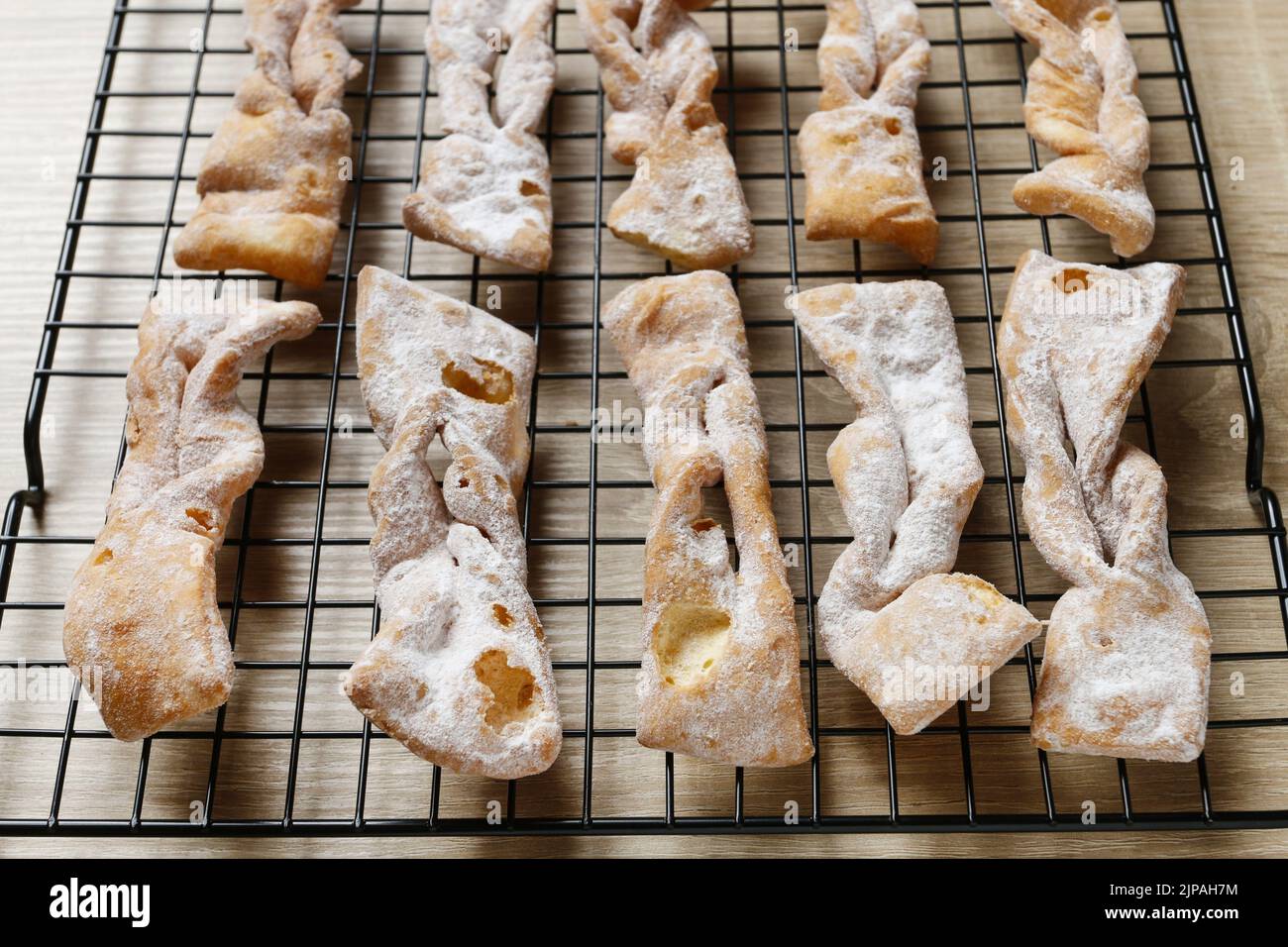 Fat Thursday celebration - traditional Angel Wings cookies decorated ...