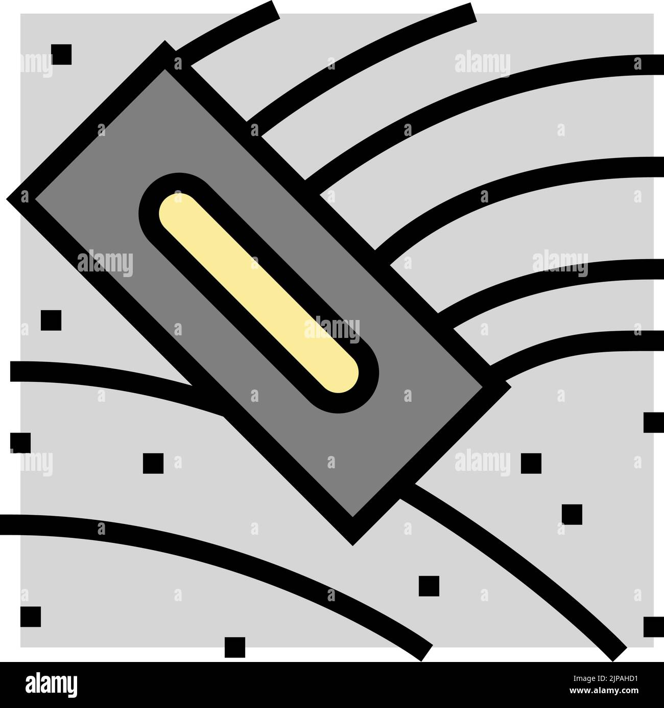 wall putty color icon vector illustration Stock Vector Image & Art - Alamy