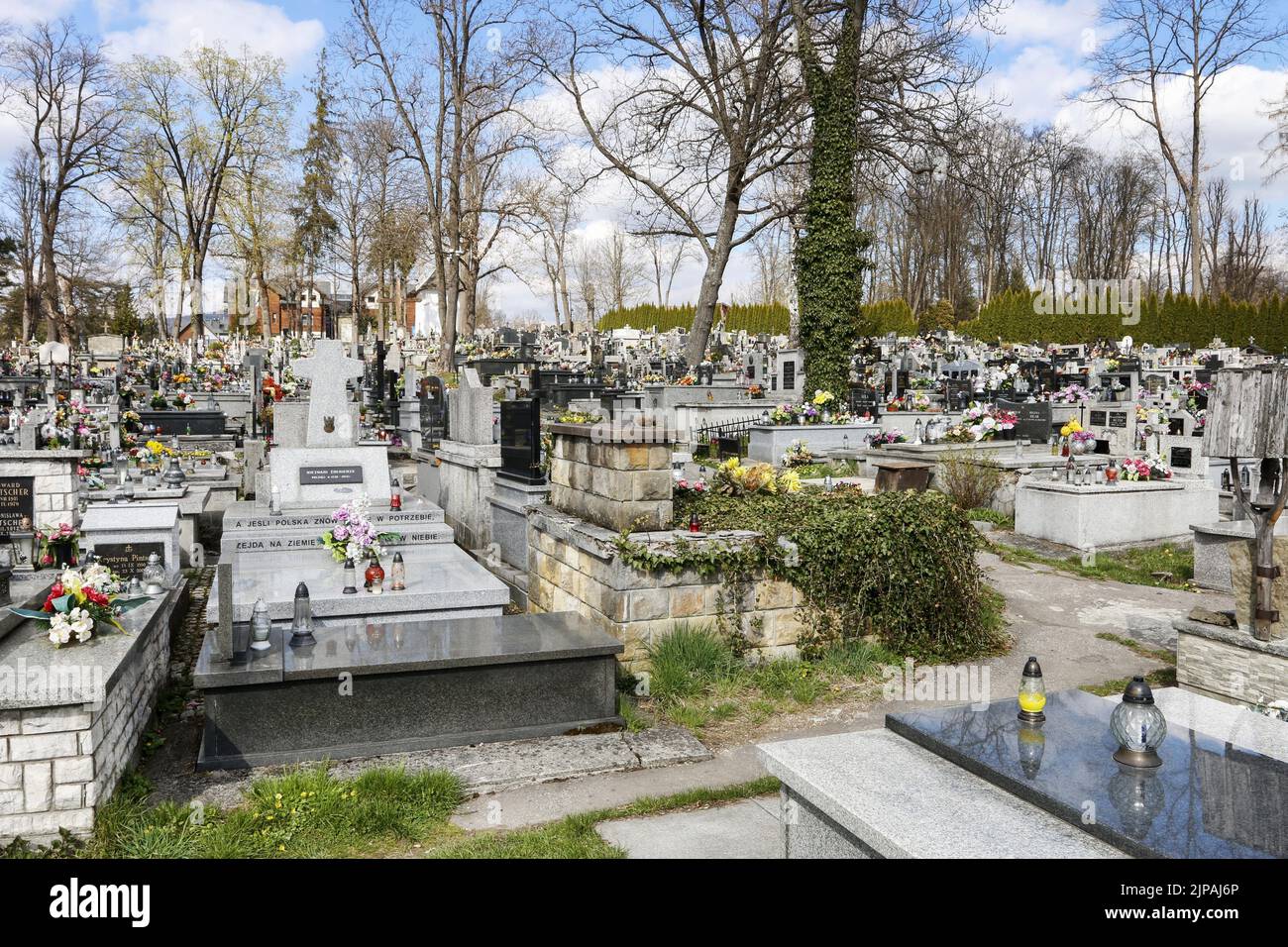 The old cemetery in Rabka Zdroj, Poland Stock Photo - Alamy