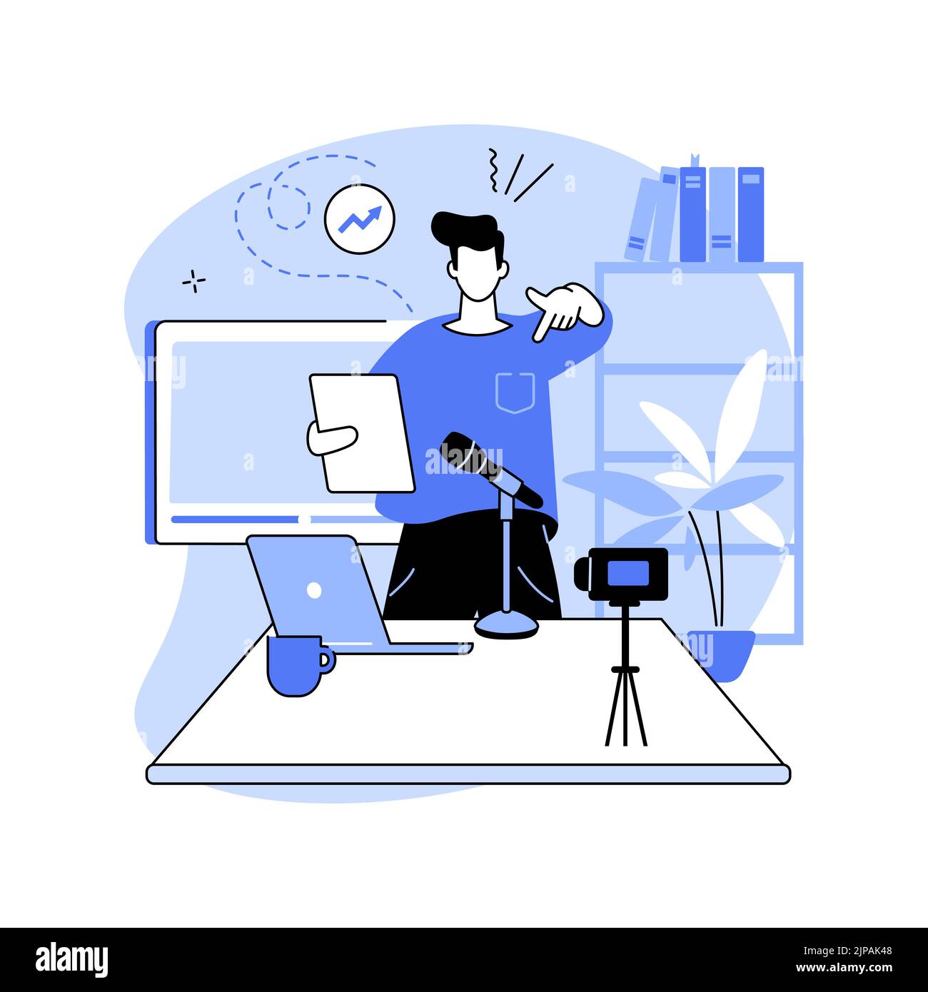 Life coach training isolated cartoon vector illustrations Stock Vector ...