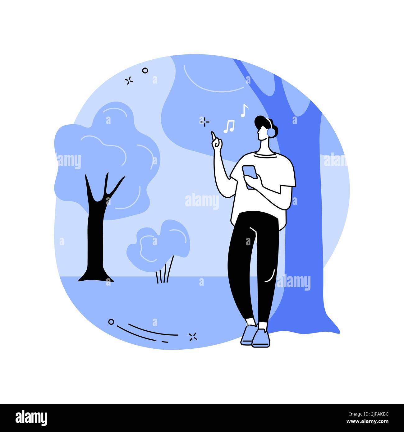 Positive thinking isolated cartoon vector illustrations Stock Vector ...