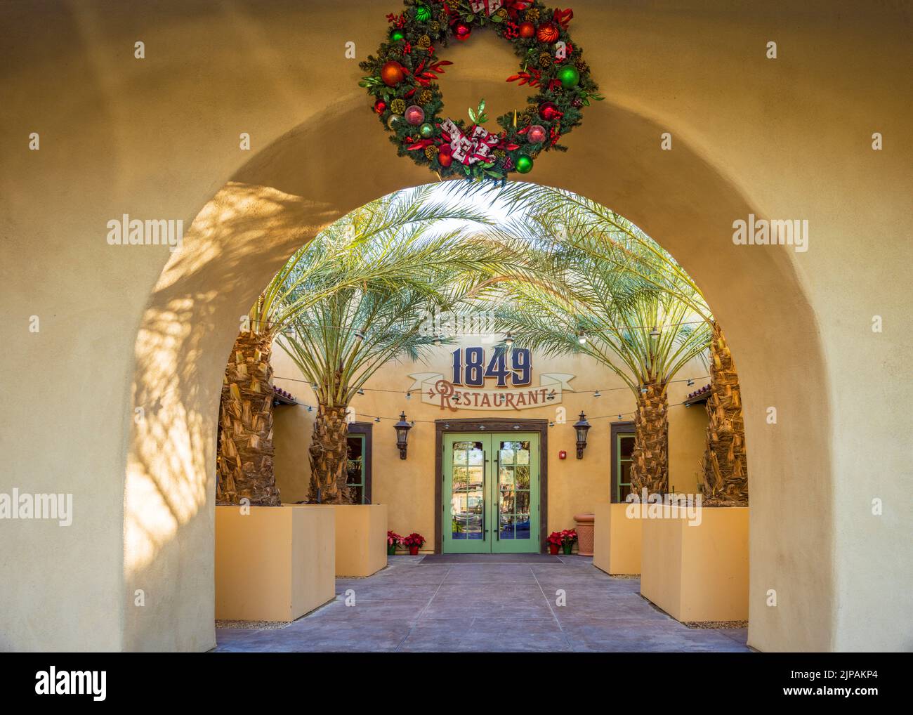 The Ranch at the Oasis Hotel,Furnace Creek, Swimming Pool and Palm ...