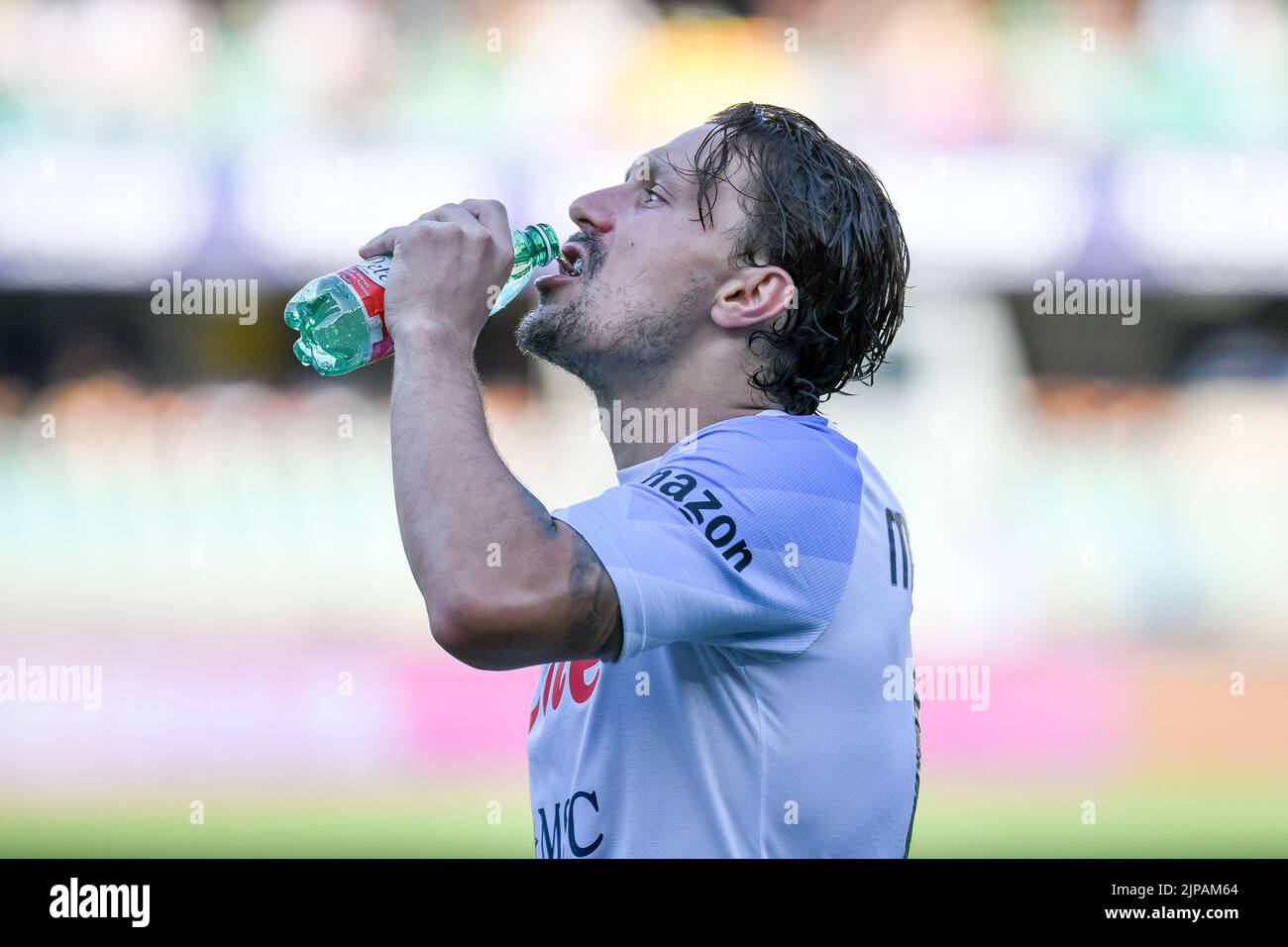 Marcantonio Bentegodi stadium, Verona, Italy, August 15, 2022, Napoli's ...