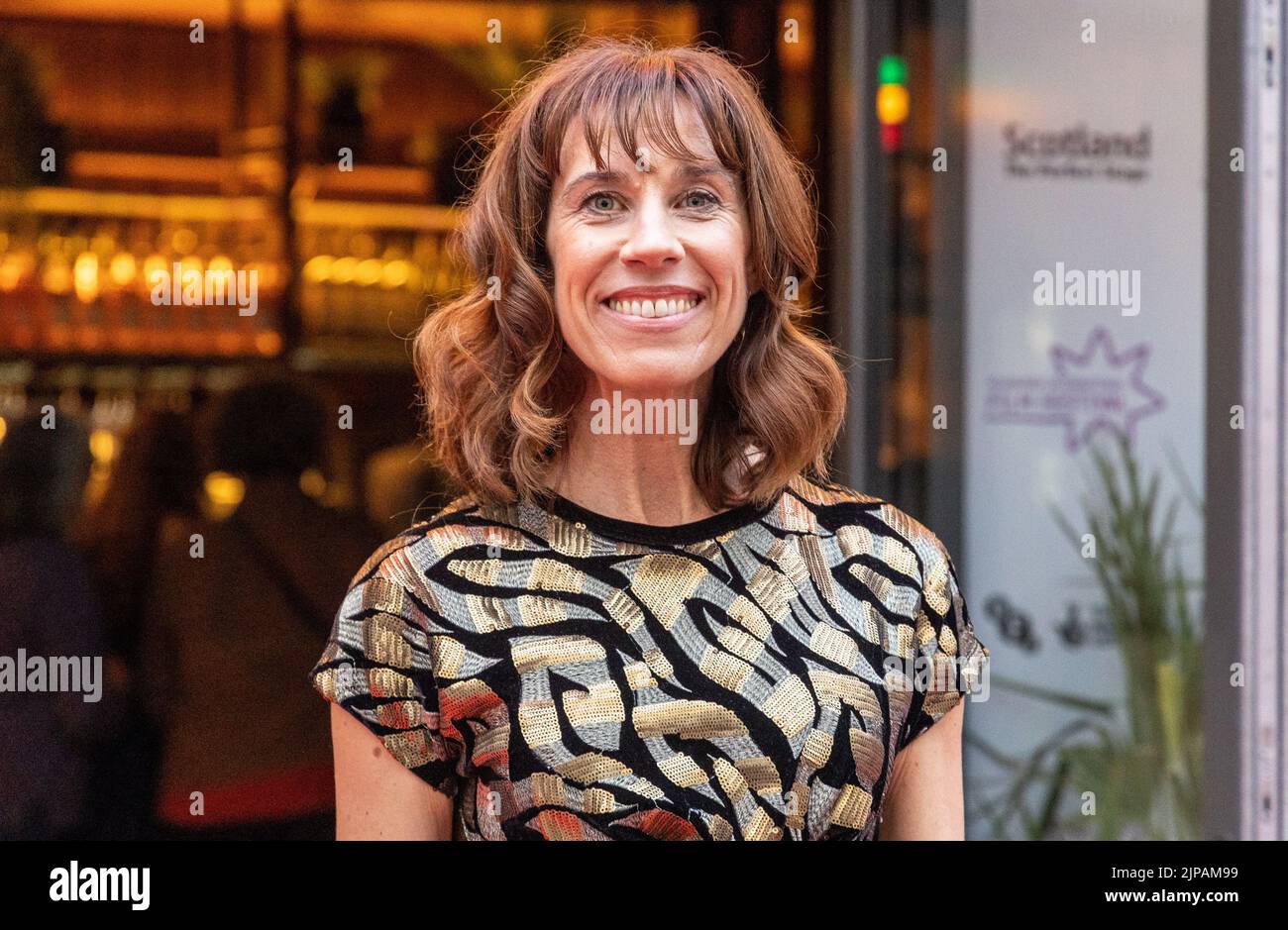 Edinburgh, United Kingdom. 16 August, 2022 Pictured: L to R Jackie van ...