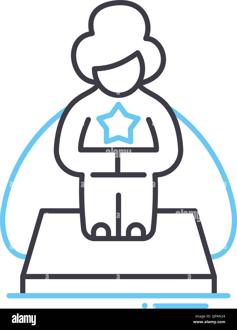 Gold line art cat Stock Vector Images - Alamy