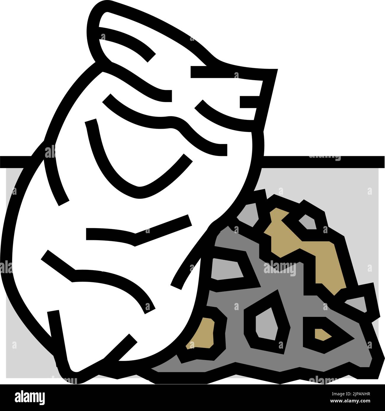 Construction debris removal Stock Vector Images - Alamy