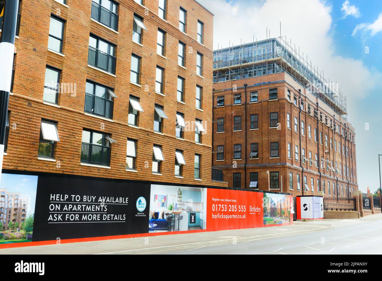 A new development in Slough, Berkshire on the site of the Horlicks ...
