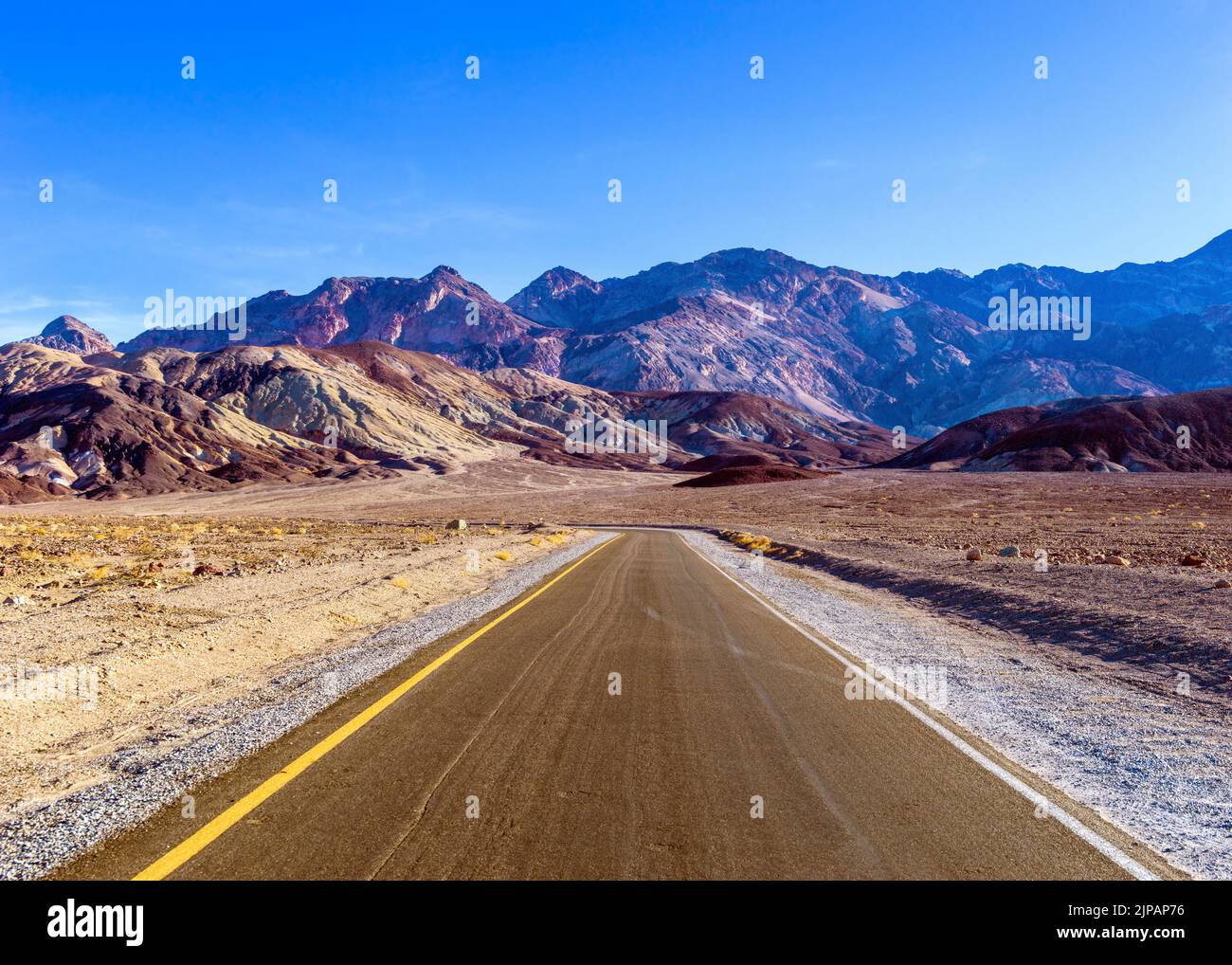 Artists colorful Palette, Bad Lands Artists Drive Death Valley National ...