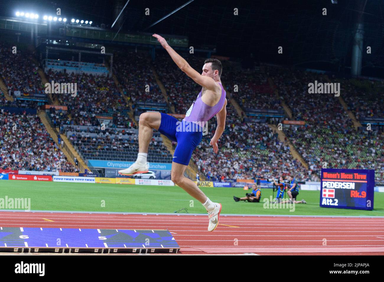 16.8.2022, Munich, Olympiastadion, European Championships Munich 2022 ...