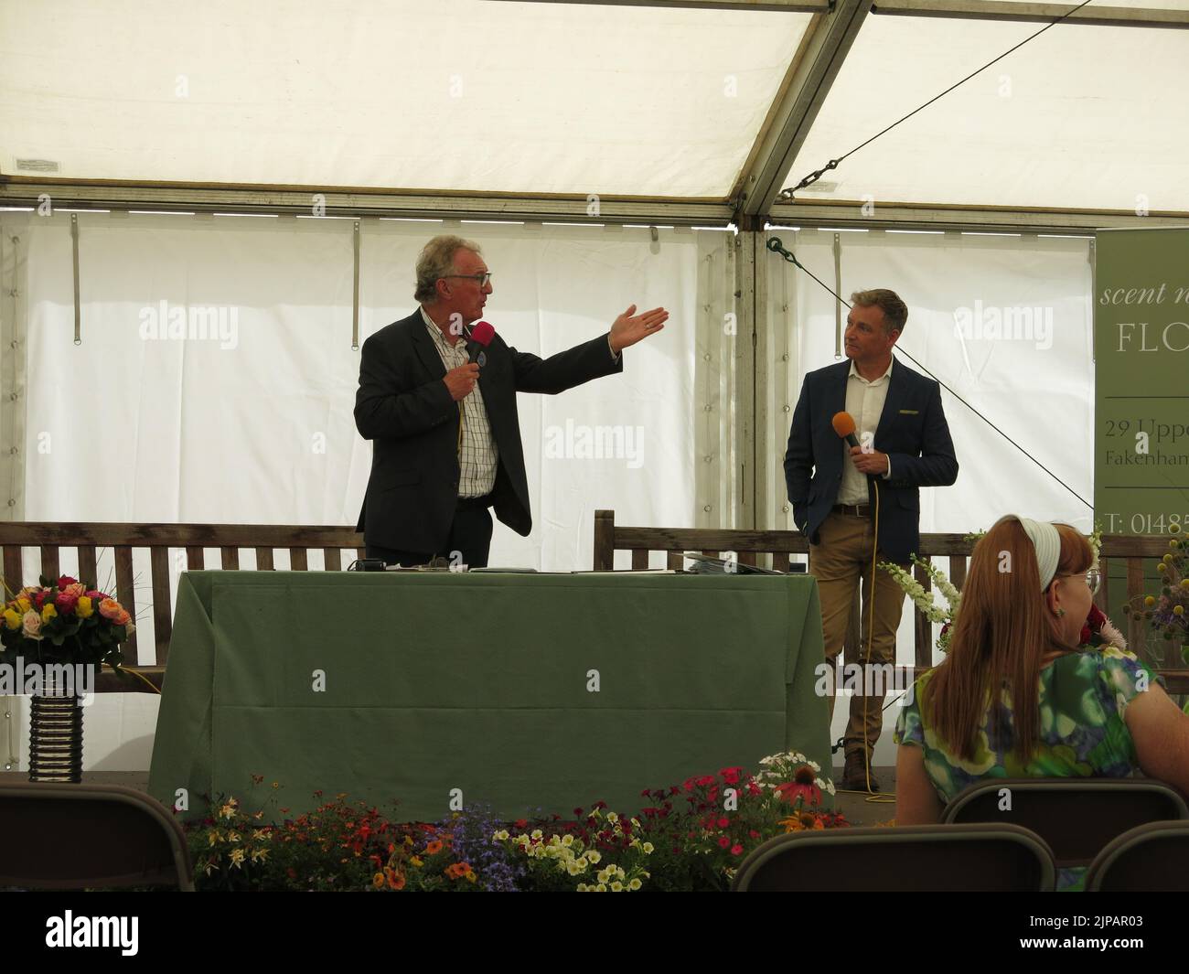 Alan Mason and Chris Beardshaw were two of the celebrity gardeners on ...