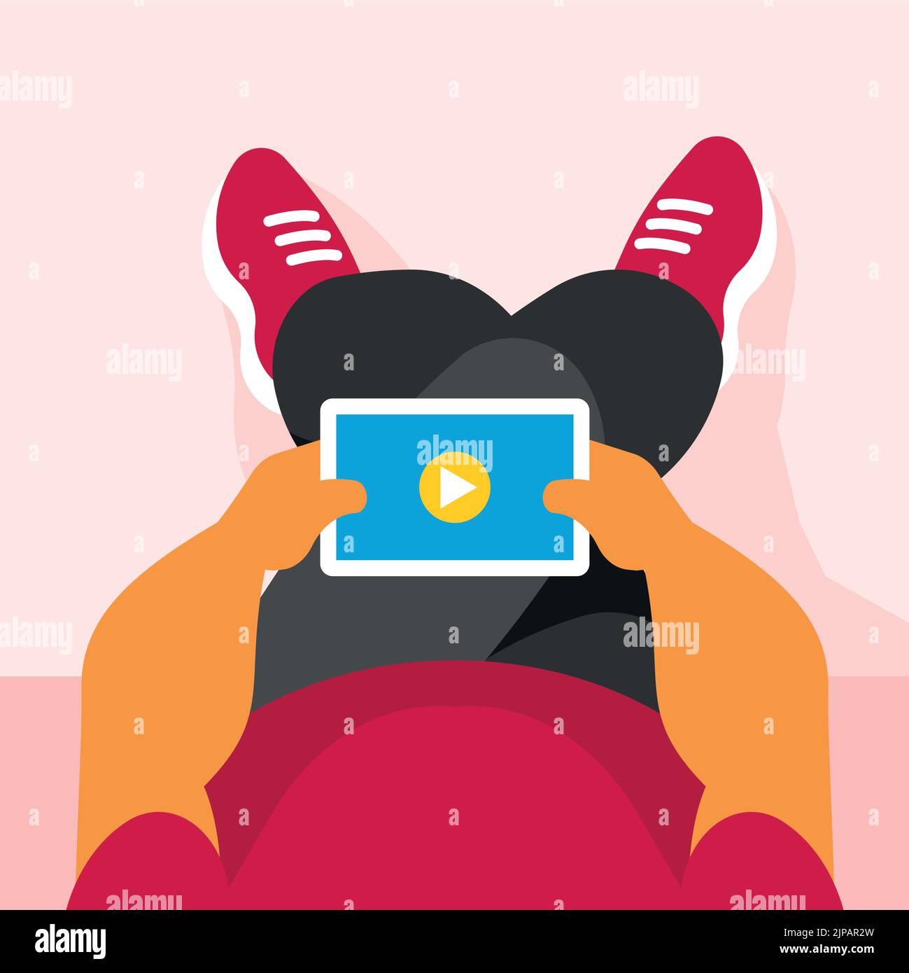 People watching display Stock Vector Images - Alamy