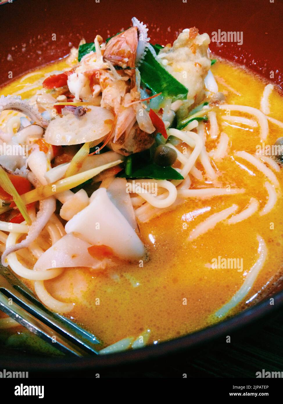 Instant Noodles Shrimp Tom Yum Flavor is the most popular Thai food ...