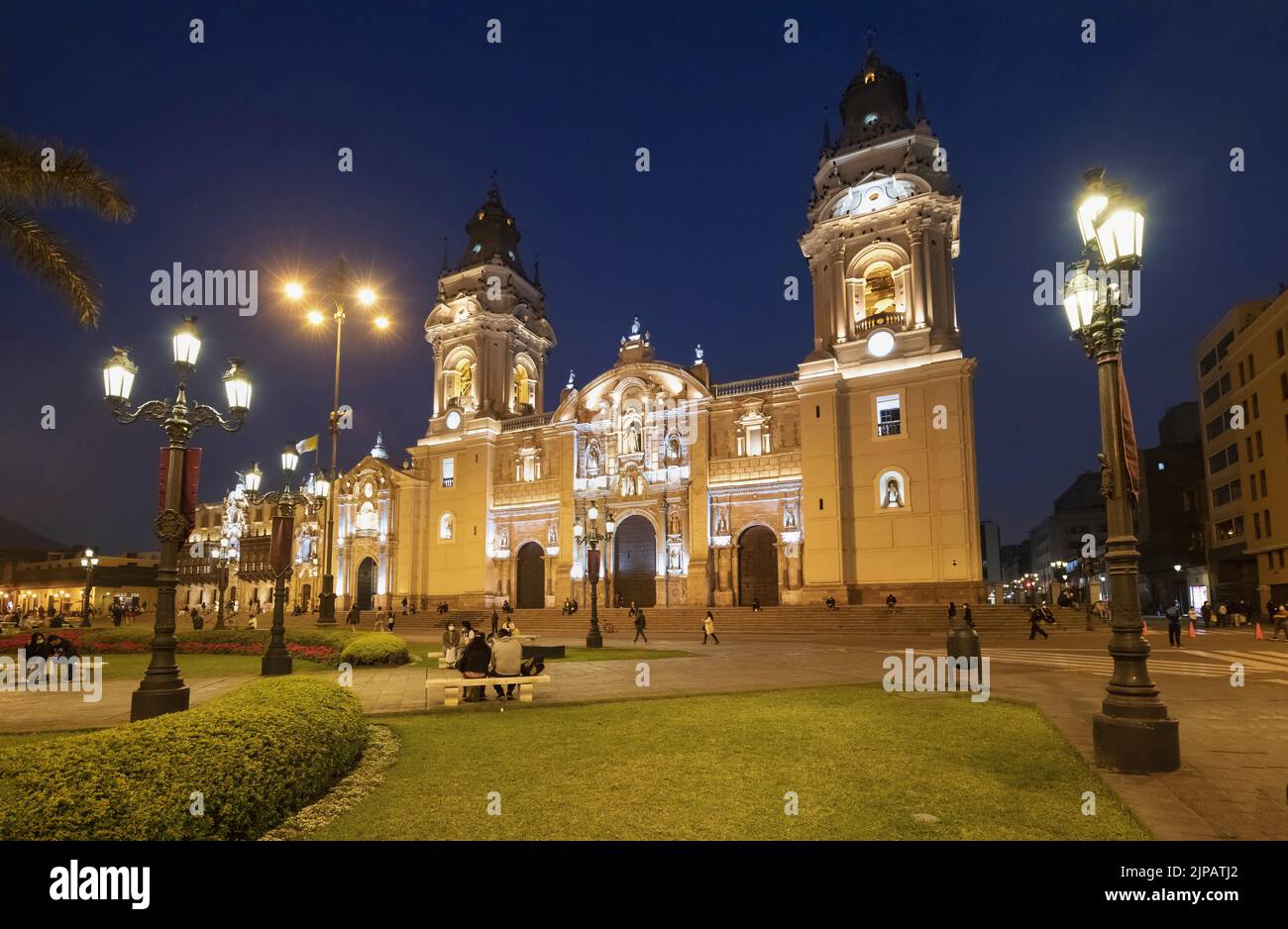 Cathedral door lima peru hi-res stock photography and images - Alamy