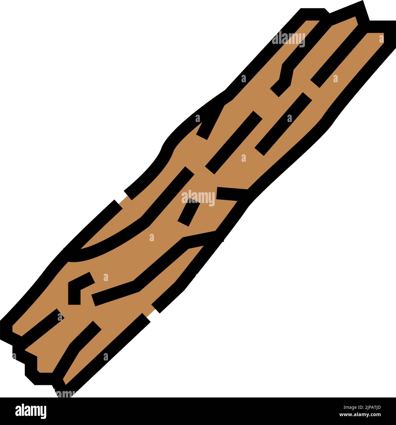 plank wood timber color icon vector illustration Stock Vector Image ...