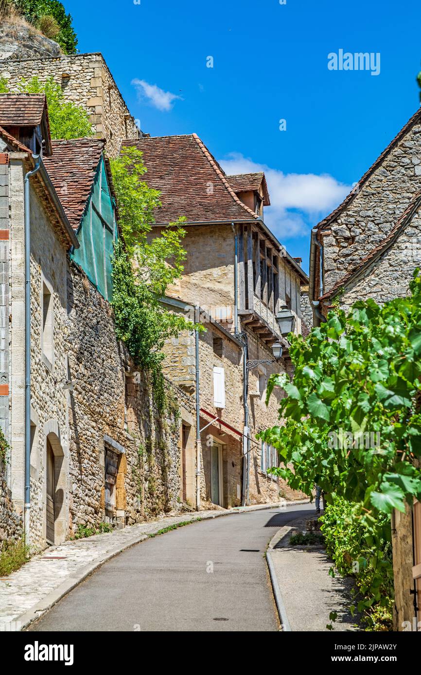 Beautiful french village hi-res stock photography and images - Alamy