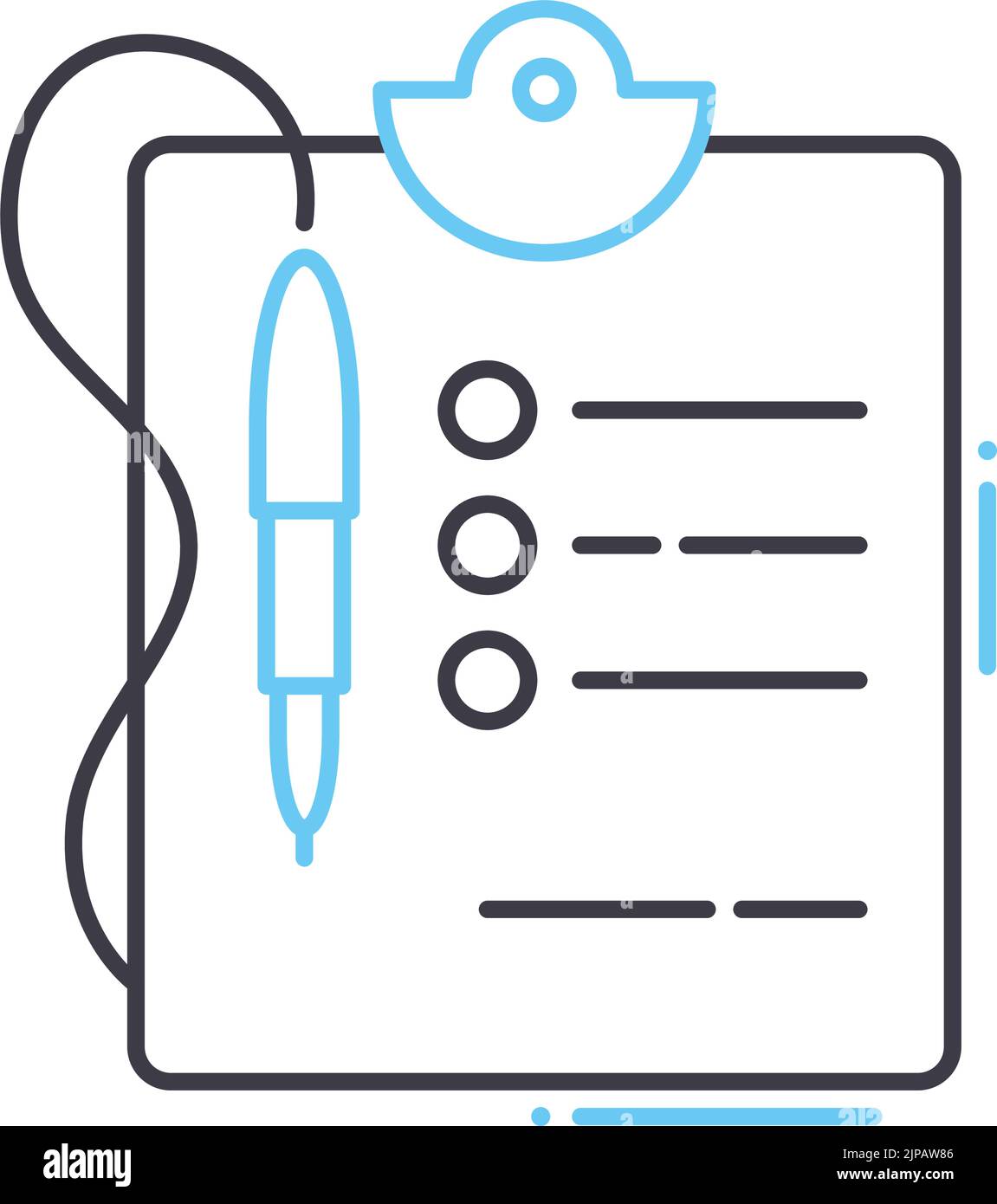 Survey test voting symbol Stock Vector Images - Alamy