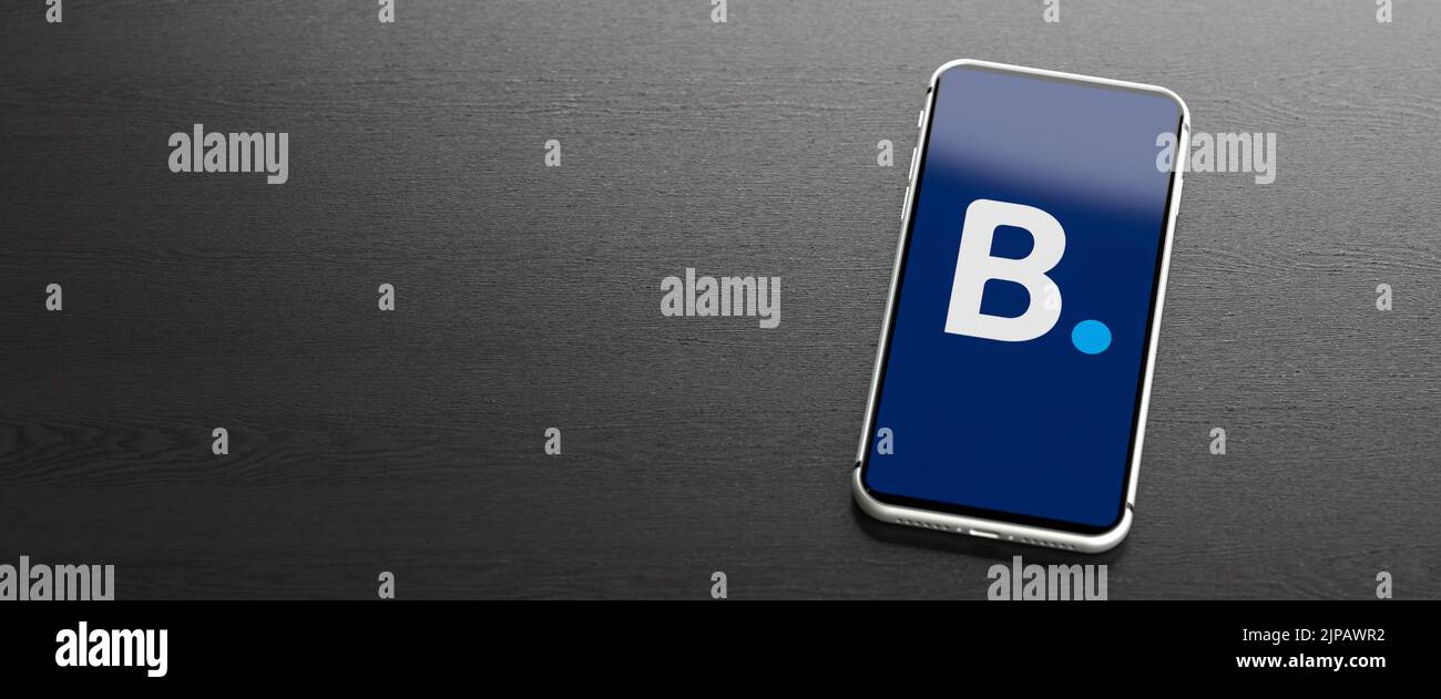 Logo of the online travel agency and reservations company Booking ...