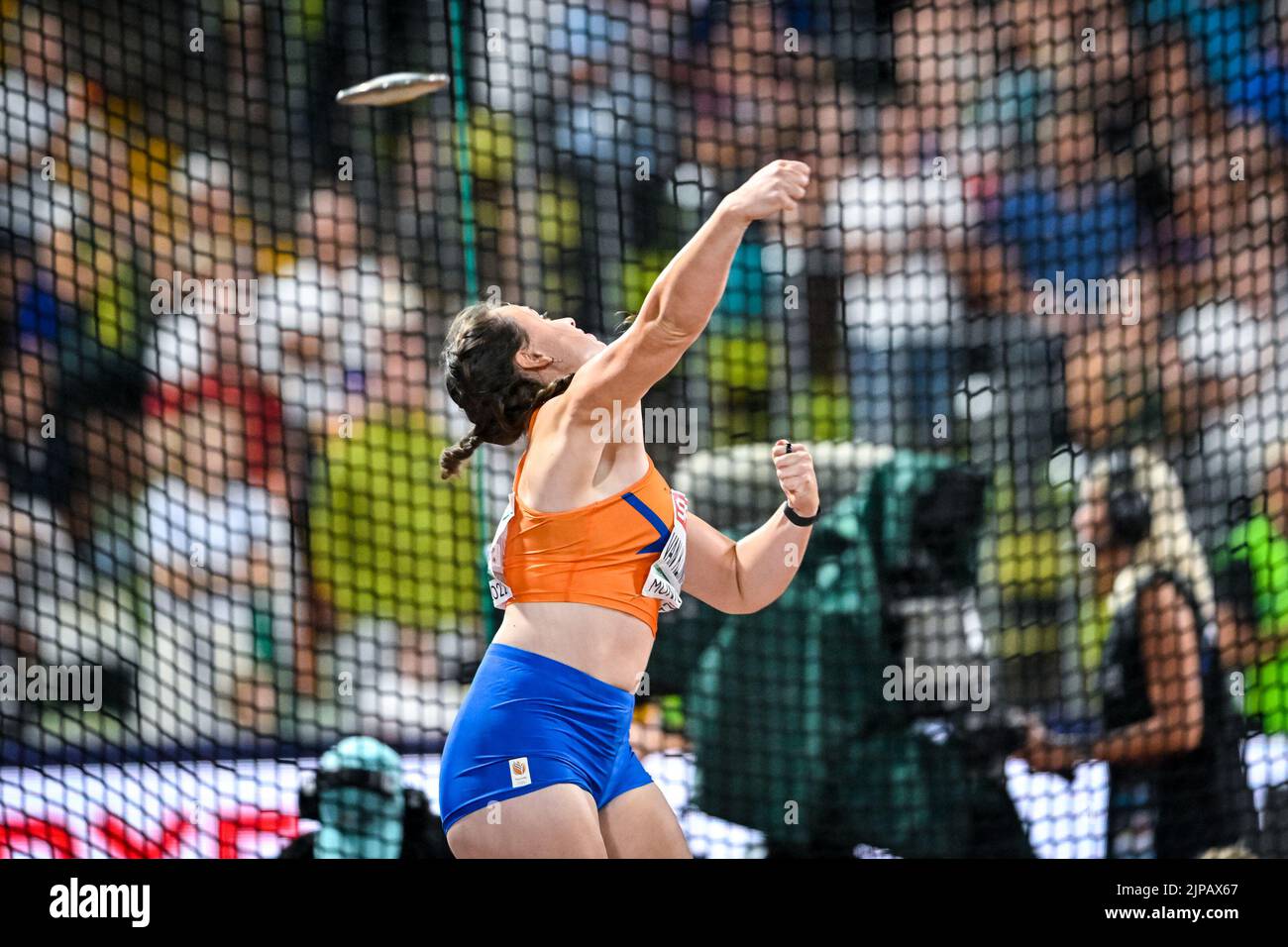 MUNCHEN, GERMANY - AUGUST 16: Jorinde van Klinken of the Netherlands ...