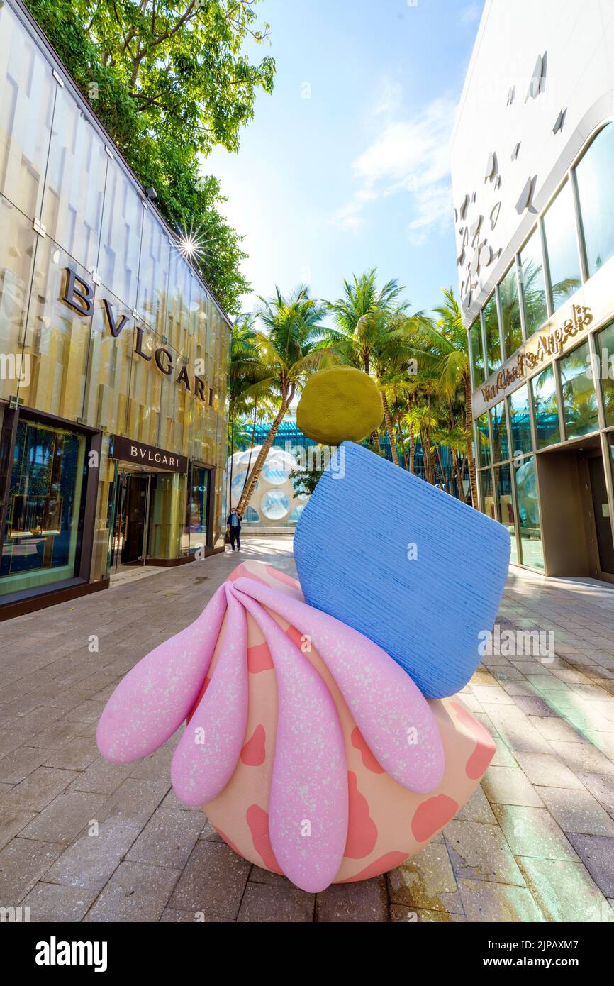 Design District, South Miami, Miami Dade, Florida,USA Stock Photo - Alamy